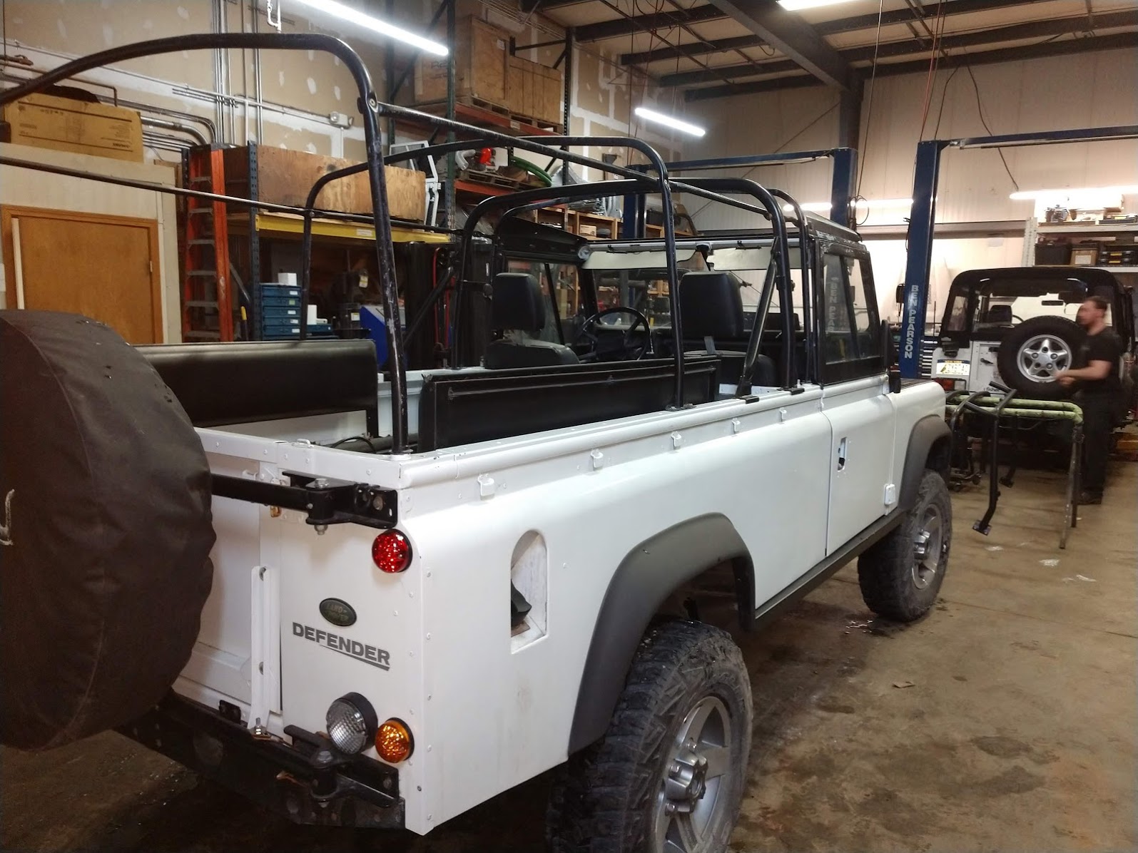 Land Rover Defender Cage Upgrade