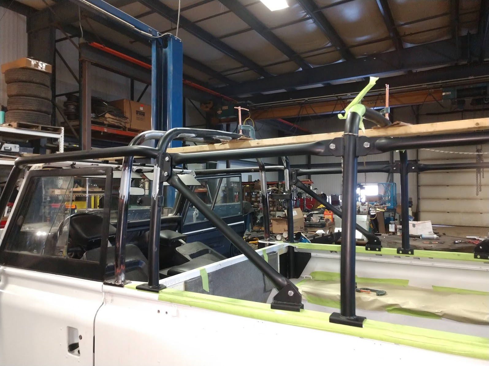 Land Rover Defender Cage Upgrade